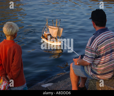Model ship maker Stock Photo - Alamy