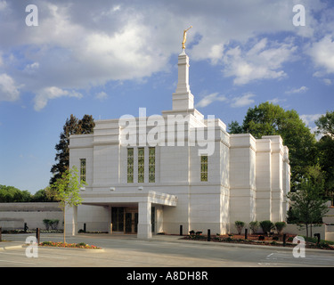 Winter Quarters Mormon Temple in Omaha Nebraska Stock Photo - Alamy