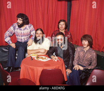 CANNED HEAT US rock group about 1968 with Bob Hite in red shirt.. Photo ...