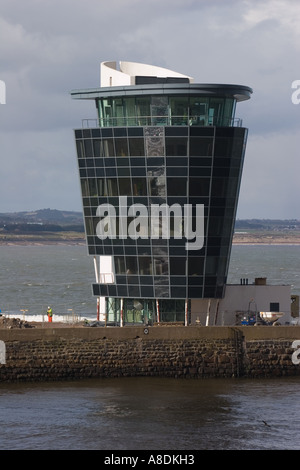 Aberdeen harbour control tower at Pocra Quay was designed by SMC Parr ...