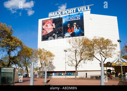 Imax cinema at Port Vell, Barcelona, Catalonia, Spain Stock Photo - Alamy
