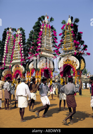 Trichur Elephant Festival Kerala South India Stock Photo - Alamy