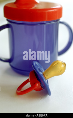 CHILD'S DUMMY COMFORTER Stock Photo - Alamy