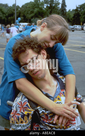 White man breaking the barriers - Social Themes Stock Photo - Alamy
