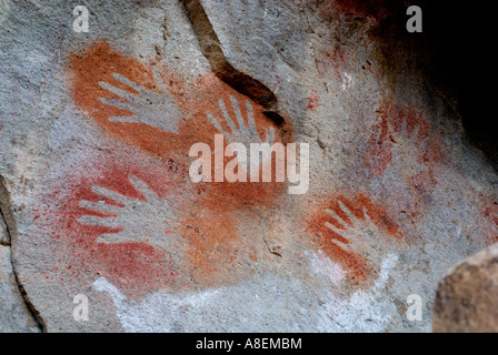 Ancient Hands, Stencil Paintings, Rio Pinturas Canyon, Cave of the ...