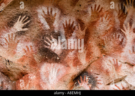 Ancient Hands, Stencil Paintings, Rio Pinturas Canyon, Cave of the ...