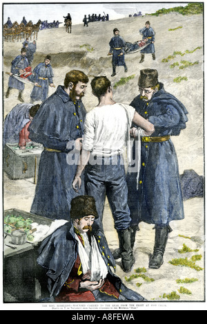 North-West Rebellion, Canada: The Battle of Fish Creek. Toureau ...
