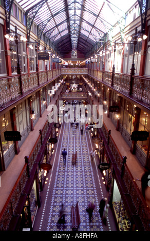 Shops in the Strand Arcade, Queen Street, Auckland, New Zealand Stock ...