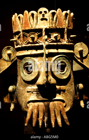 Stone statue of Water Goddess from Teotihuacan culture of Mexico ...