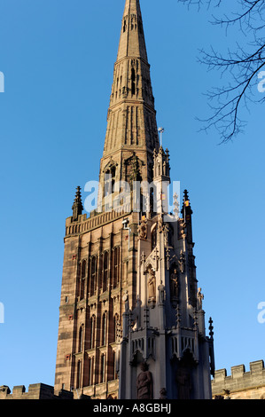 The new Coventry Cross and Trinity Church in Coventry City centre Stock ...