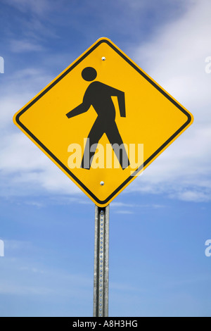 Ped crossing sign Stock Photo - Alamy