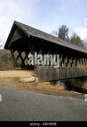 Keniston Covered Bridge Located in Andover New Hampshire USA North ...