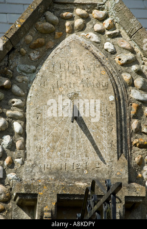 Traditional clock on an old church, Sussex, England, UK Stock Photo - Alamy