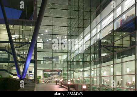 The Meteorological Office at dusk Exeter Devon Great Britain Stock ...