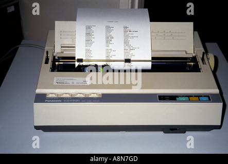 Daisy Wheel Printer Stock Photo - Alamy