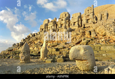Nemrut Dagi (Mount Nimrod) head of Heracles (Hercules) toppled from ...
