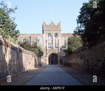 Jesus college entrance. Cambridge Stock Photo - Alamy
