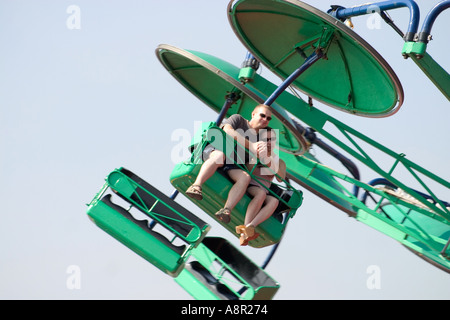 funfair ride, clacton on sea, essex, england Stock Photo - Alamy