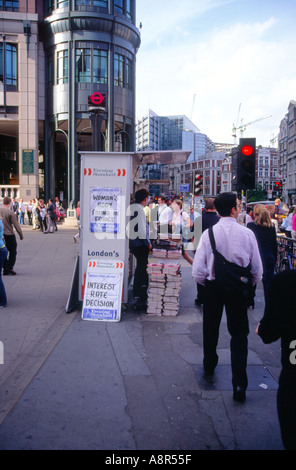 Tottenham Court Road and Oxford Street Junction With Traffic Going ...
