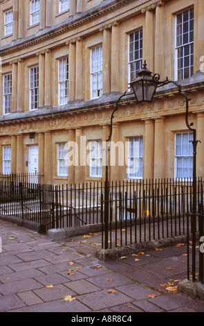Georgian House Fronts The Circus Bath Stock Photo - Alamy
