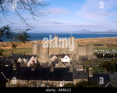 Harlech town centre, Gwynedd, North Wales Stock Photo: 72306104 - Alamy