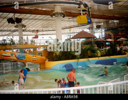 Sun Centre Leisure Pool Rhyl North East Wales Stock Photo - Alamy