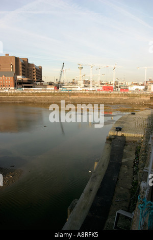 Lock gate, Liverpool Waterfront Stock Photo - Alamy