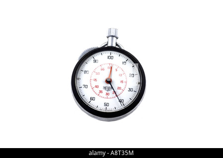 Industrial Engineers Stopwatch Decimal Calibration Stock Photo - Alamy
