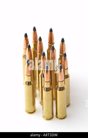 12 of 6 5x55mm Cartridges 140 Grains Pointed Soft Point Bullet Stock ...