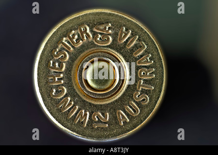 12 Gauge Cartridge Head Stamp Stock Photo - Alamy