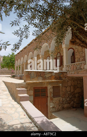 The Monestry of Moses at the Oasis of Feiran Sinai Peninsula Egypt ...