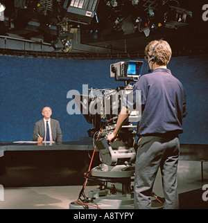 TV camera in recording and live studio Stock Photo - Alamy