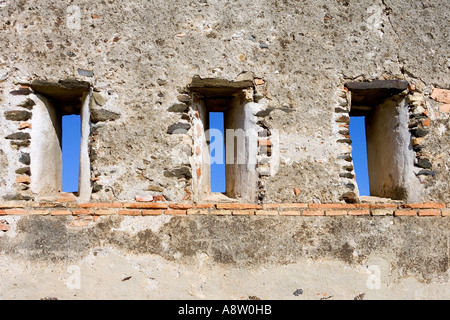 arrow slit windows in a wall of The Tower of London Stock Photo - Alamy