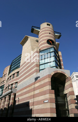 Postmodern architecture at number 1 Poultry in the City of London UK ...