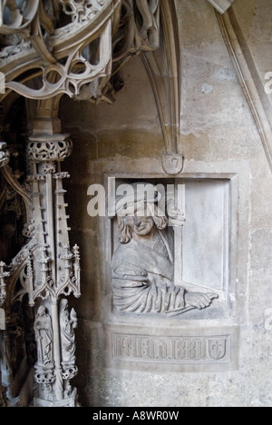 "Vienna, Stephansdom, pulpit of Anton Pilgram; ", "Wien, Kanzel von ...