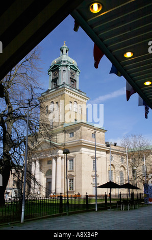Gothenburg city in Sweden. Classical style Cathedral (Domkyrkan Stock ...