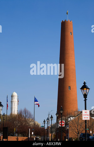 Baltimore, Maryland, the Phoenix Shot Tower Stock Photo - Alamy