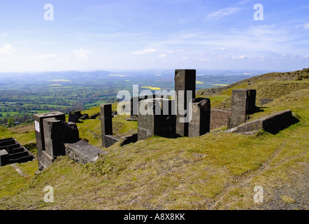 titterstone clee hill shropshire site of dhustone dolerite quarry ...