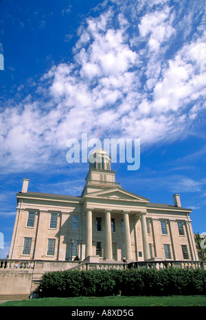 Iowa Old Capitol Building. Iowa City, Iowa Stock Photo - Alamy