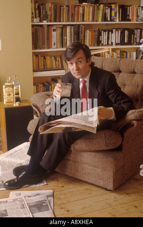 Professor Anthony Clare at home south London portrait author ...