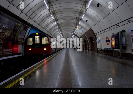 The Angel Underground Tube train station on the Northern Line in ...