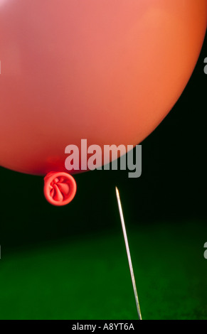 balloon and needle Stock Photo - Alamy