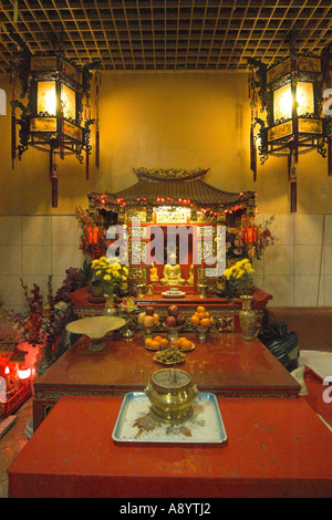 Inside Buddhist Temple Chinatown Paris France Europe EU Stock Photo - Alamy