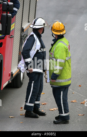 "Fire service exercise Stock Photo - Alamy
