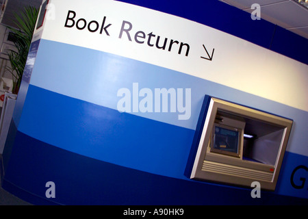 Library book checkout card Stock Photo - Alamy