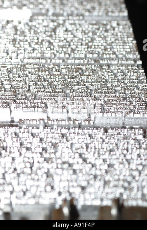 Printing Press Plates to print newspapers Stock Photo - Alamy