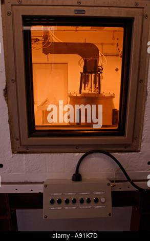 Nuclear waste containment chamber Stock Photo - Alamy
