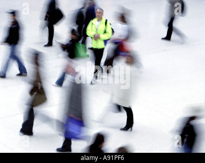 people humans rushing busy running rush work business travel hurry ...