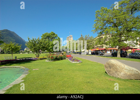 hohe matte gardens, interlaken, switzerland Stock Photo - Alamy