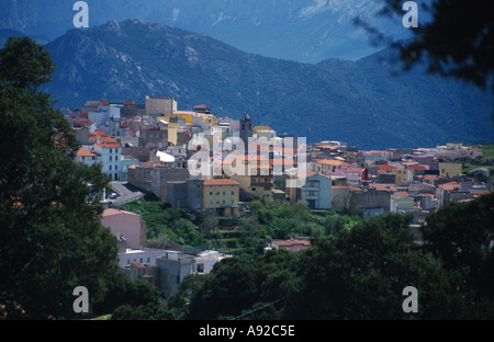 Italy Sardinia Sardegna city of Orune Stock Photo - Alamy